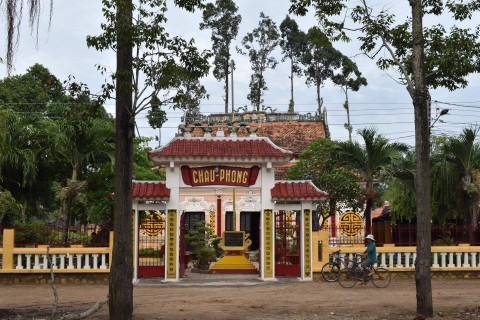 Cham villages around Chau Doc